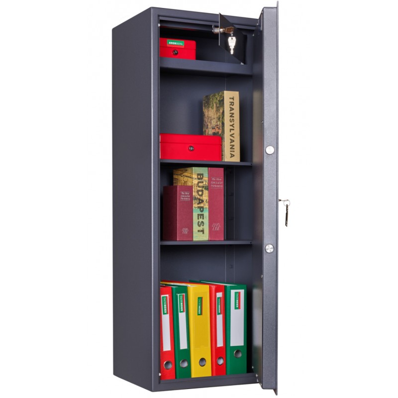 Seif antiefractie cu cheie Kronberg Arsenal 120 cu seif interior - Sedona